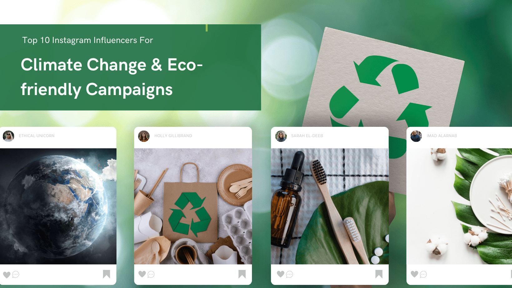 Top 10 Climate Change Instagram Influencers You Should Follow