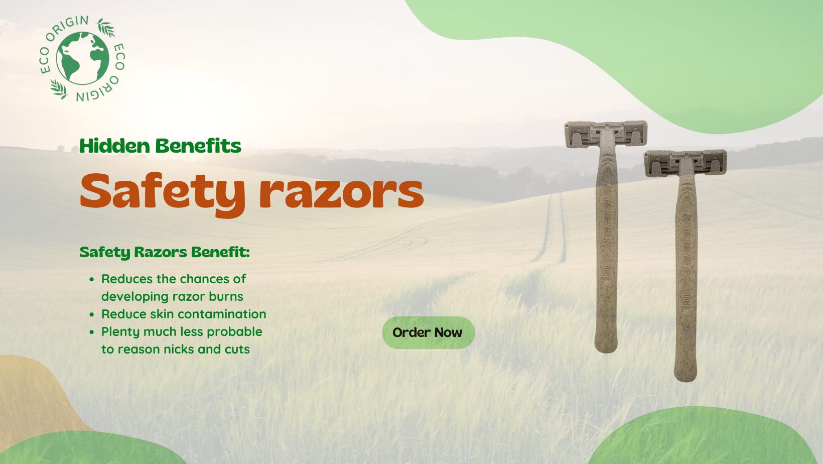 Safety Razors - What are the benefits - Eco Origin